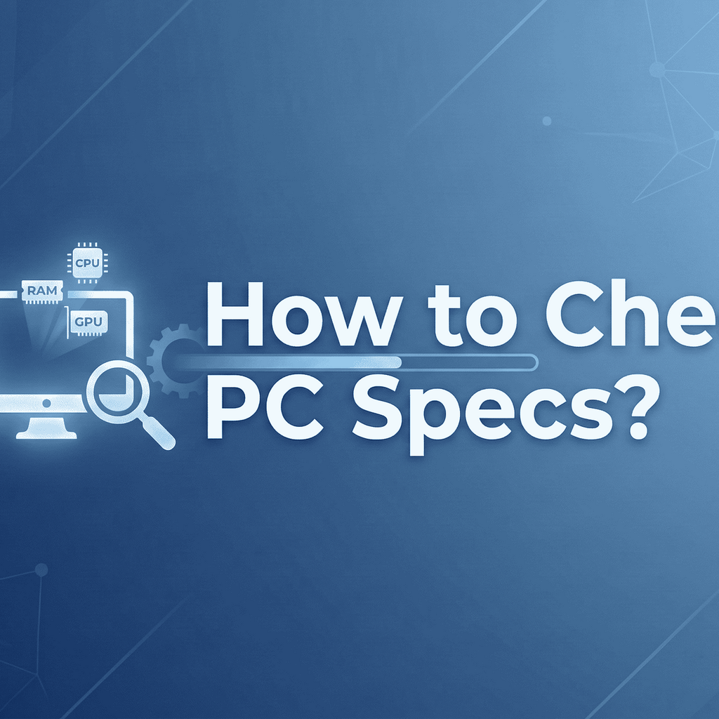 How to Check Your PC Specs on Windows 11 and 10 (2026 Guide) – ACEMAGIC UK